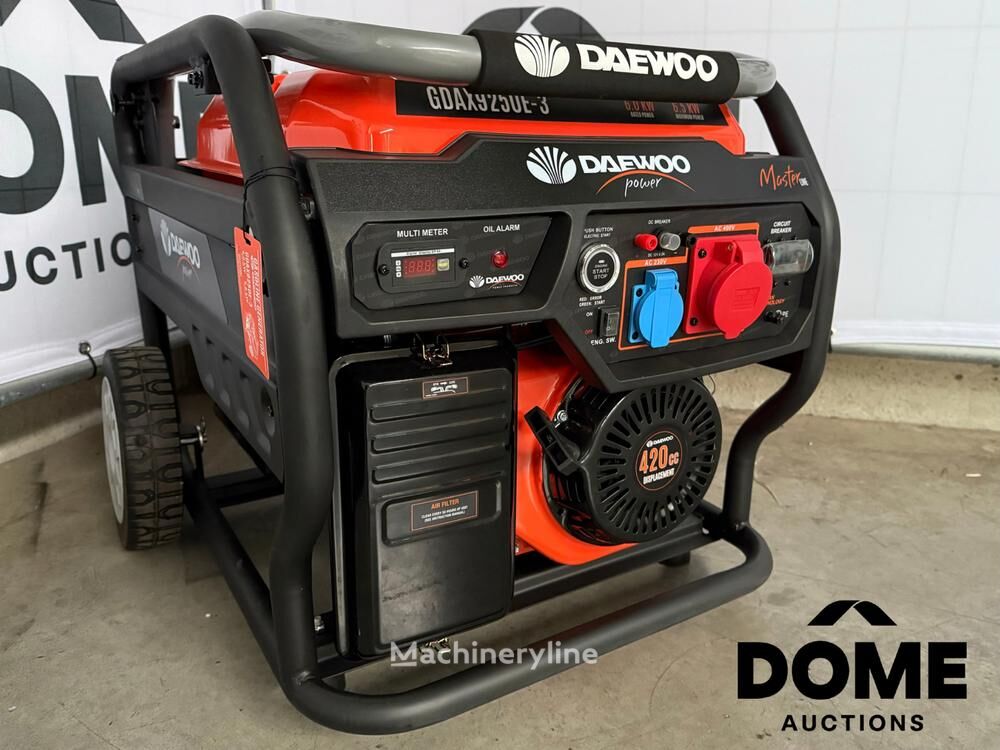 Prodaje se Daewoo GDAX9250E-3 benzinski generator na aukciji