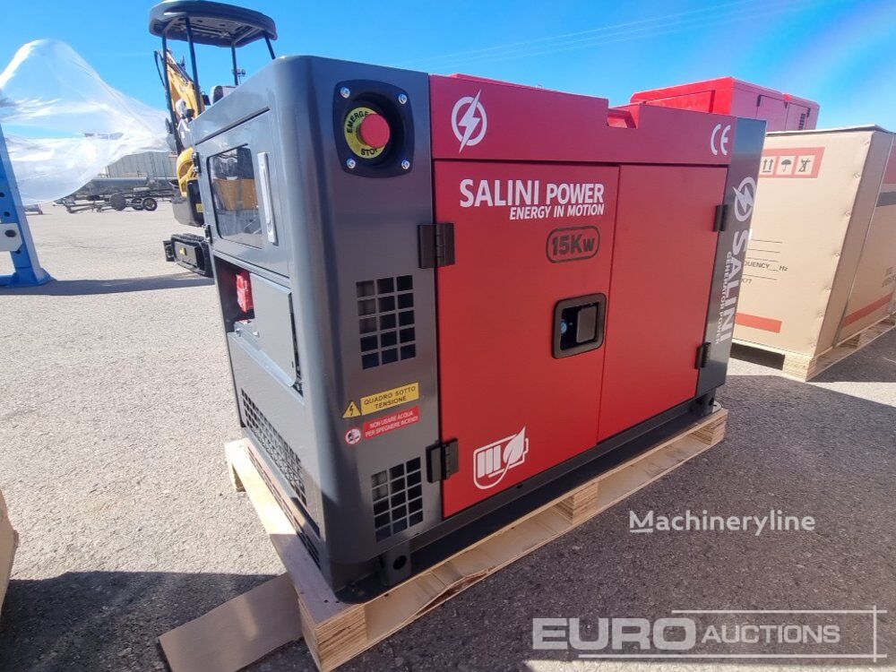 Prodaje se Salini 15kW Generator drugi generator na aukciji