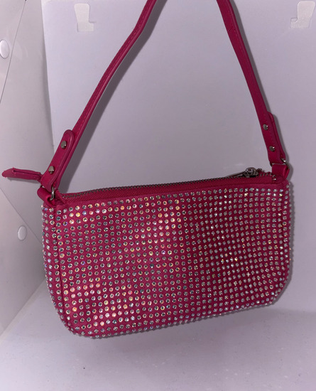 Stradivarius mini torba sa cirkonima
