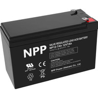 UPS BATTERY NPP NP12V-7AH AGM BATTERY C20=7AH, T1