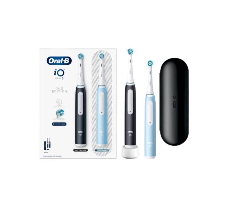 ORAL B ELEKTRIČNA ČETKICA ZA ZUBE IO 3- PLAVA/CRNA