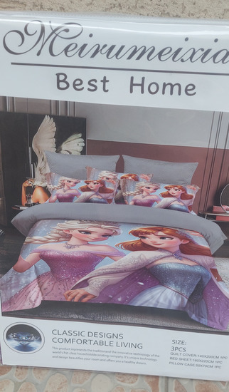 Frozen 5D dečija singl posteljina - NOVO