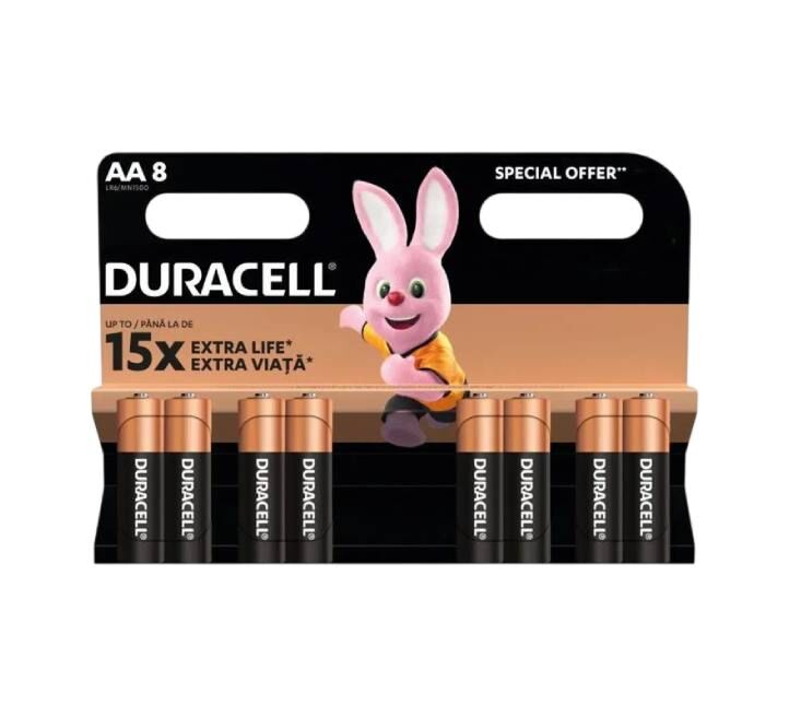 DURACELL ALKALNA BATERIJA AA DURALOCK - 8/1
