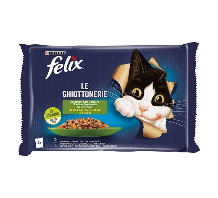 PURINA HRANA ZA MAČKE - ŽELE GOVEDINA 4 X 85 G 7235