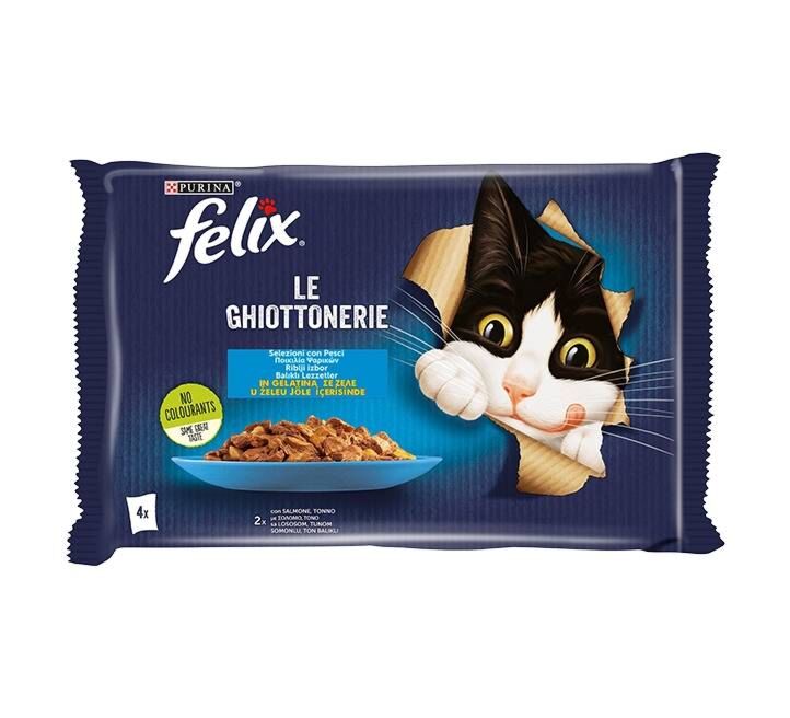 PURINA HRANA ZA MAČKE - ŽELE LOSOS 4 X 85 G 7236
