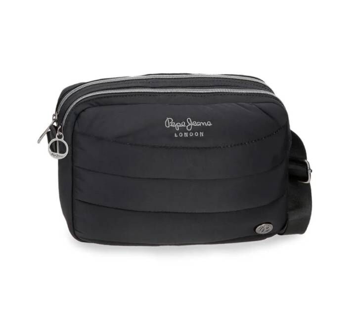 PEPE JEANS ŽENSKA TORBA NA RAME AURA 24 CM × 16 CM × 7 CM - CRNA 72.154.41
