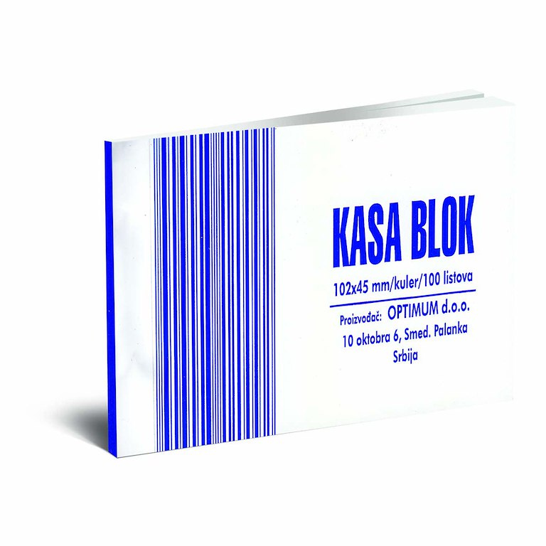 BLOK KASA DVODELNI