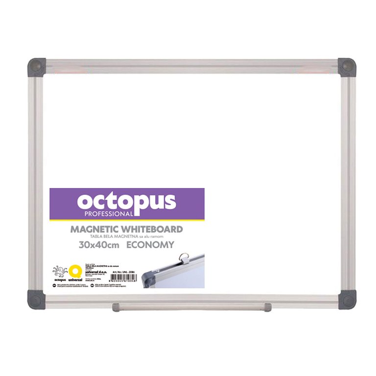TABLA BELA 30x40cm MAGNETNA ALU-RAM ECONOMIC OCTOPUS UNL-2086