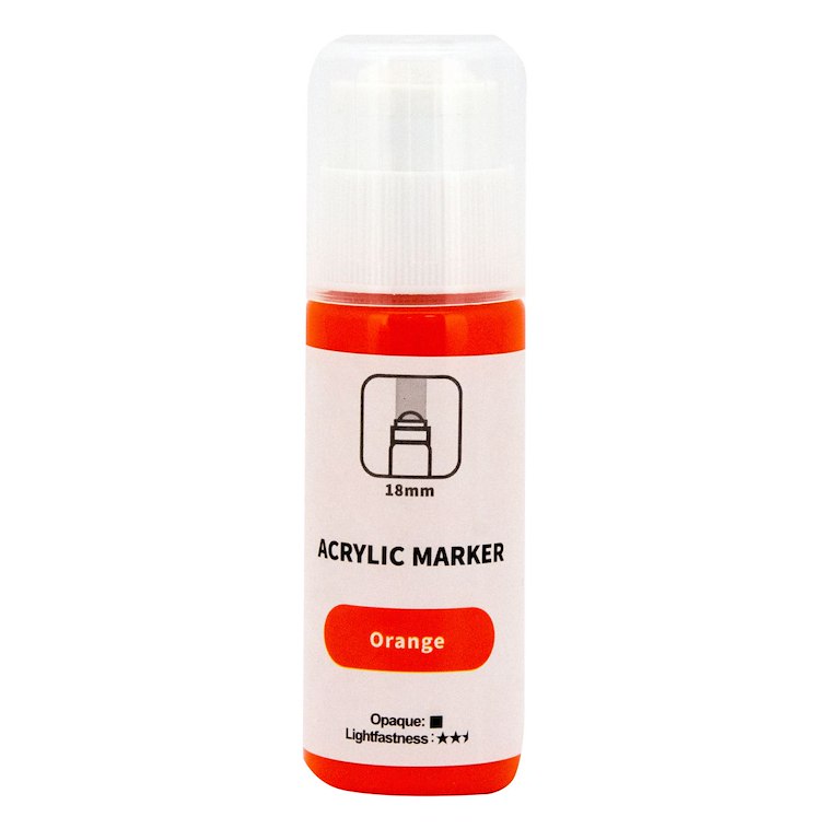 MARKER AKRILNI 60ml ORANGE PA86013 ART