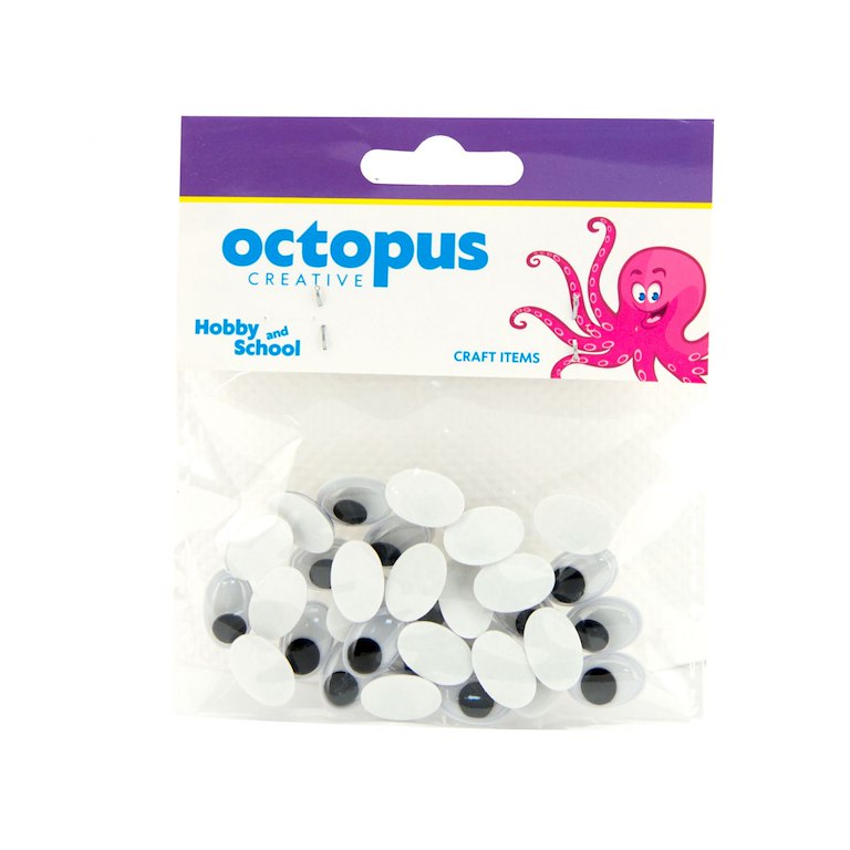 DEKORATIVNE OČI 15mm 30/1 OCTOPUS UNL-1229