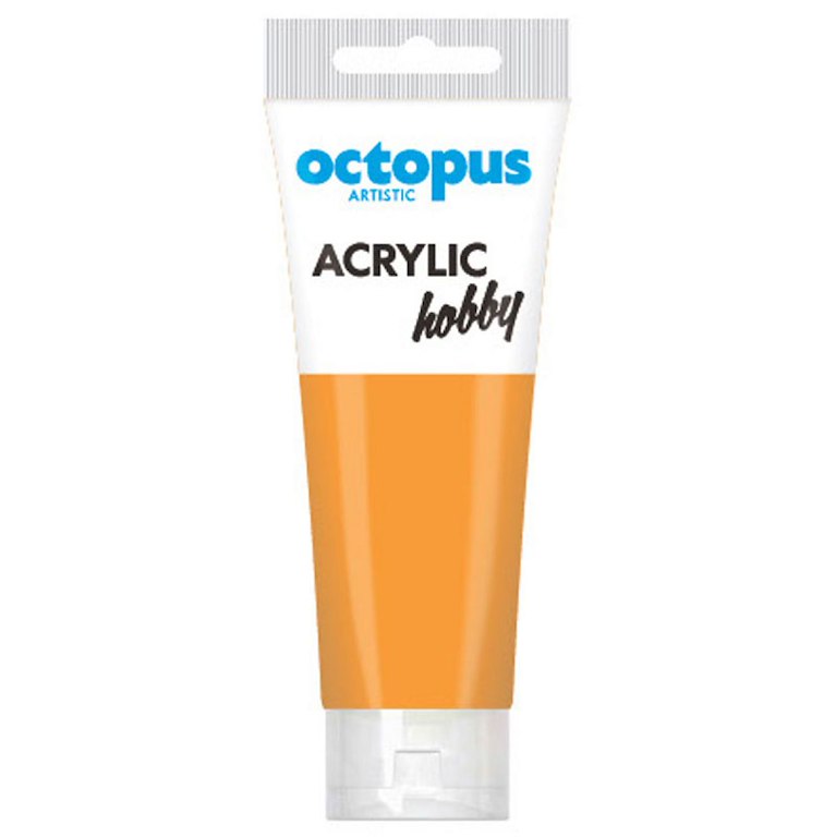 BOJA AKRILNA 75ML OCTOPUS HOBBY YELLOW OCHRE 676 UNL-2357