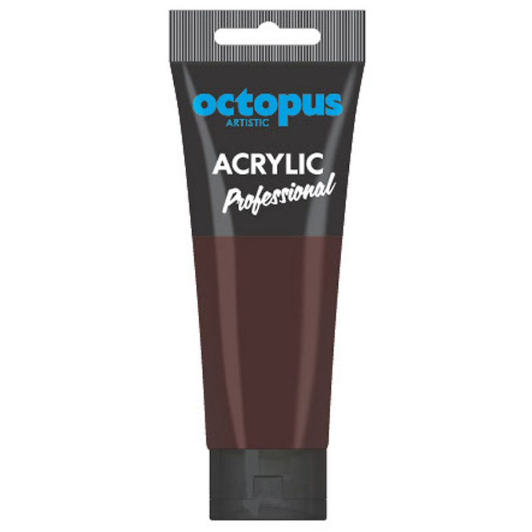 BOJA AKRILNA 75ML OCTOPUS PROFESSIONAL BURNT SIENNA 520 UNL-2327