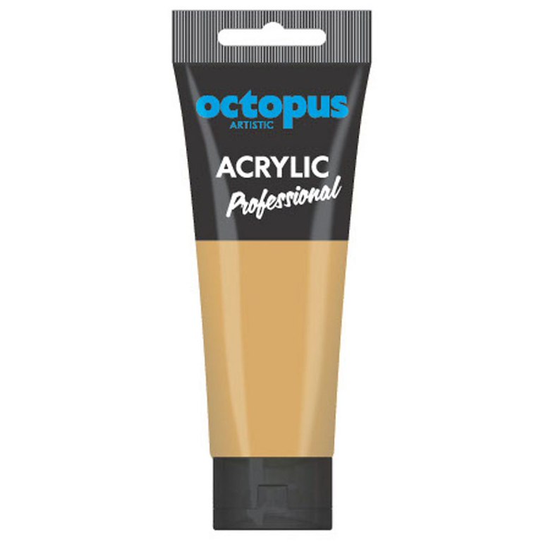 BOJA AKRILNA 75ML OCTOPUS PROFESSIONAL GOLD 800 UNL-2333