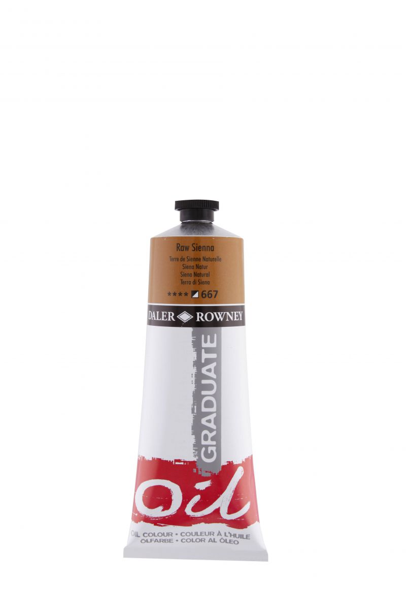 BOJA ULJANA 200ML SIENNA RAW 117200667 GRADUATE