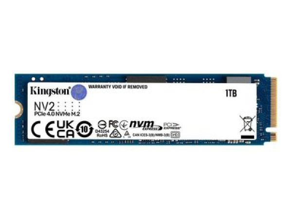 KINGSTON SSD NV2-1TB-M.2 2280-PCIE 4.0×4 NVME