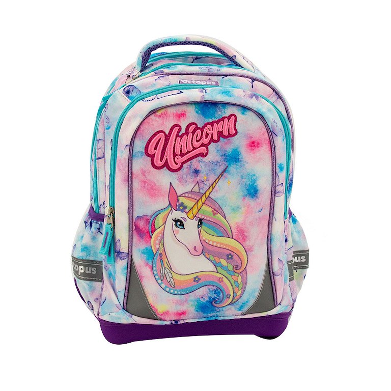 TORBA ŠKOLSKA ANATOMSKA OCTOPUS UNICORN OET2450