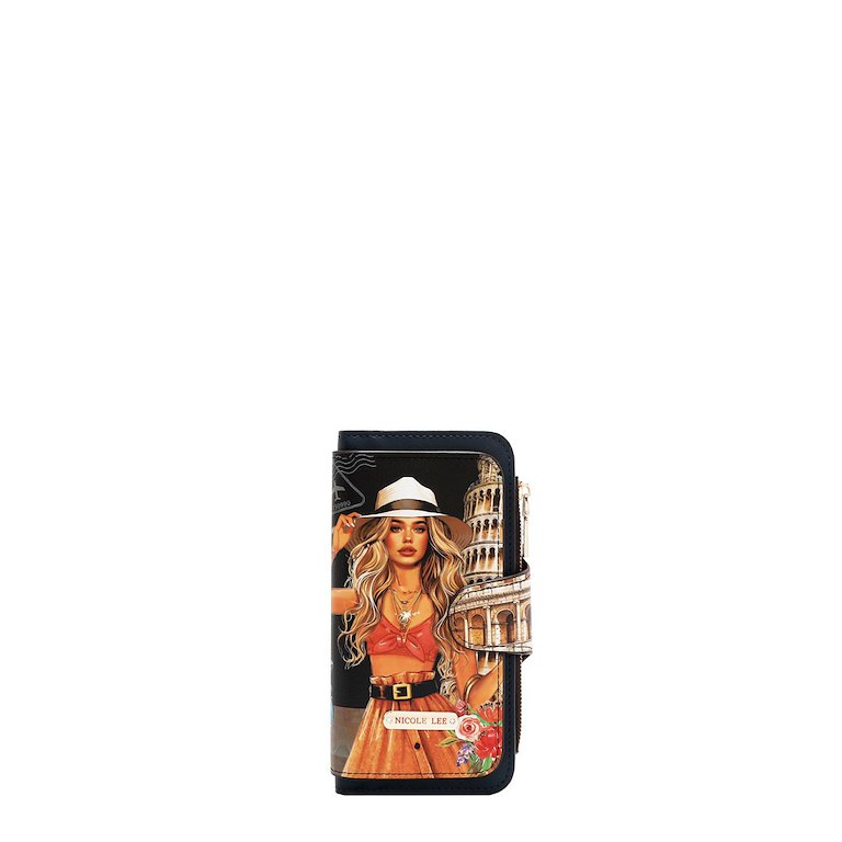 NOVČANIK KOPČA NICOLE LEE PRT7703 MARTHA TRAVELS ITALY SS2025