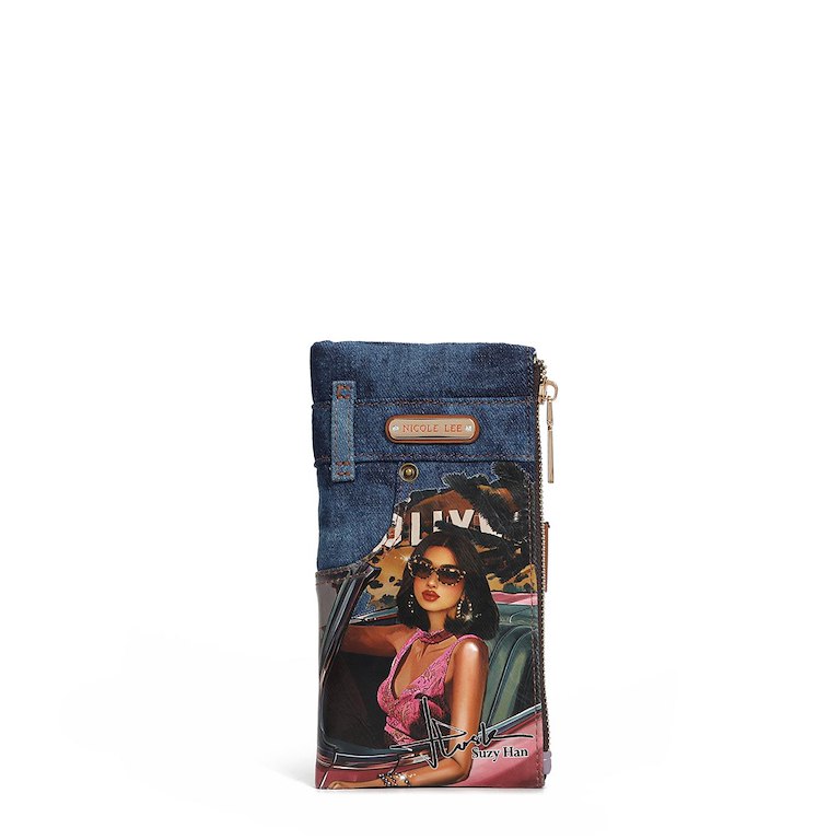 NOVČANIK DENIM NICOLE LEE PRT7455 HOLLYWOOD DRIVE FW2024