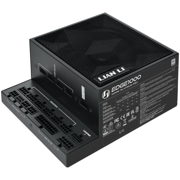 NAPAJANJE 1000W LIAN LI EDGE EG1000 80 PLUS PLATINUM, EG1000 BLACK