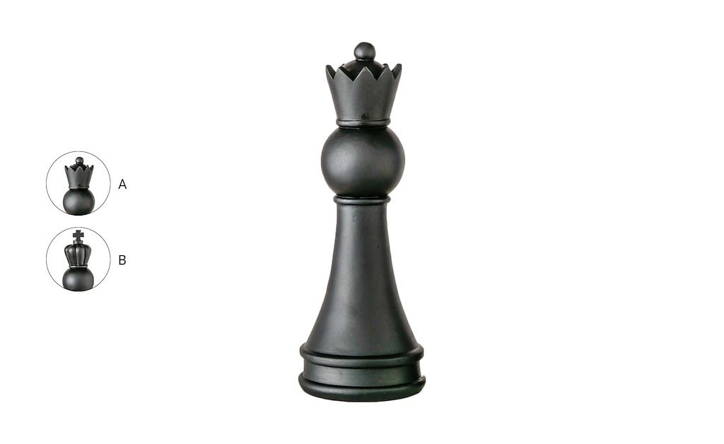 Dekoracija Chess 29,5cm više vrsta