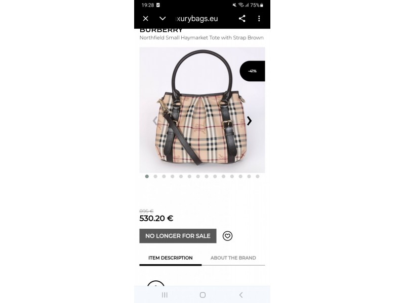BURBERRY TORBA