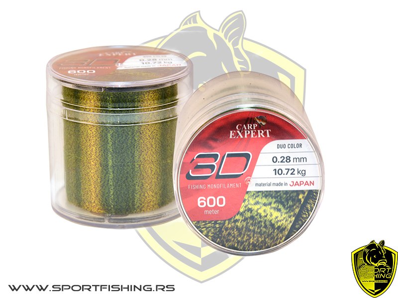 Najlon CXP 3D Camouflage 0,20 – 5,31kg 600m