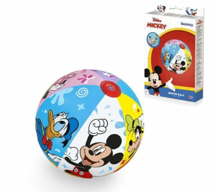 Bestway Lopta za plažu Mickey Mouse i drugari 51 cm 14/91098
