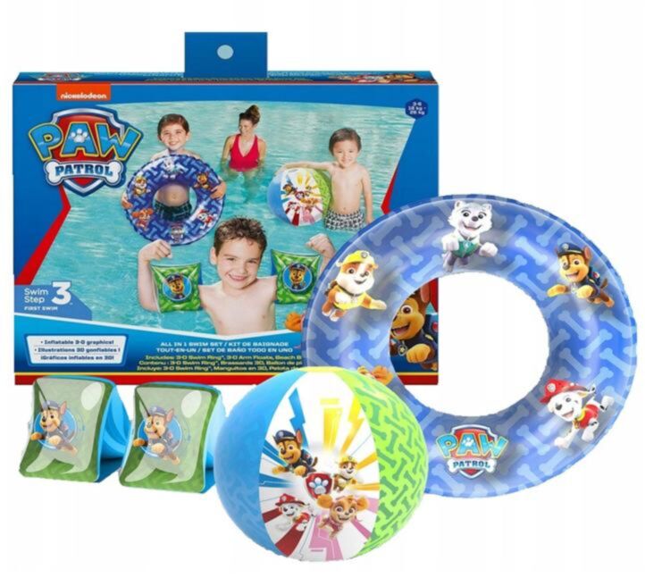 PAW PATROL Igračka Patrolne šape set za plivanje