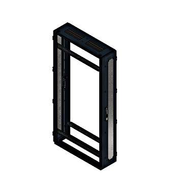 SORAX Cablemanagement Enclosure 42U,W=300xD=1.000xH=2.000mm
Design: front and rear sheet steel doors ventilated, roof plate with cable entry, open bottom, RAL9005