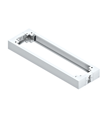 SORAX podnožje, ventilirano, Š=300xD=1.000xV=100mm, RAL7035
Ventilirani dizajn podnožja