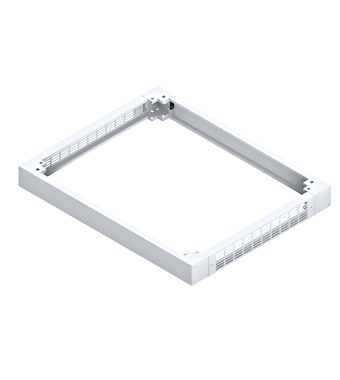 SORAX podnožje, ventilirano, Š=800xD=1.000xV=100mm, RAL7035
Ventilirani dizajn podnožja