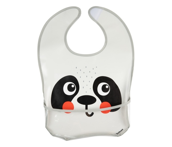 Portikla Panda bela Canpol Babies Babiesboo 9/232_whi