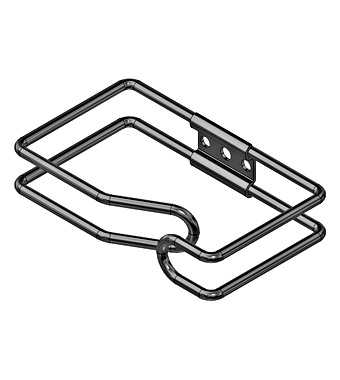 SORAX Cable Guide Bracket Set, 75mm
Metal cable guide bracket, W125xH75xD25mm, chrome (1PU=10pcs)