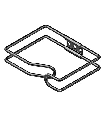 SORAX Cable Guide Bracket Set, 100mm
Metal cable guide bracket, W125xH100xD25mm, chrome (1PU=10pcs)