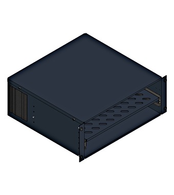 SORAX Storage Box, 4U, RAL9005
Storage box 2 x 2U (bulkheaded) for storing small devices and accessories. Cable entry with brush strips can be on the side or rear. Storage box is also available i...