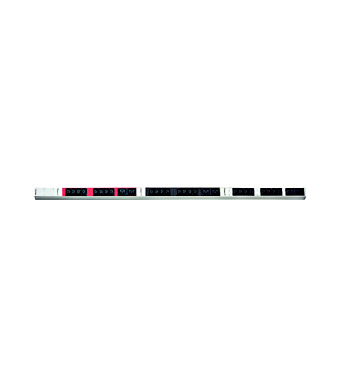 PDU, 1U, 24xC13, 6xC19, 3m, CEE 16A
Light grey, with earthing contact angle plug, incl. mounting bracket with screws