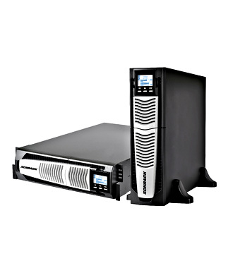 UPS GENIO Dual Power 6kVA 6kW 5min 1/1 fazni / Online
w x d x h= 131x640x455mm, 47kg, rack ili samostojeća izvedba