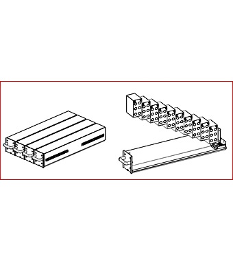 AVARA Multi Powe okvir za Plug-in set prazan
Per battery shelf one battery plug-in box set and 40 pcs. 7Ah or 9Ah batteries are required., wxdxh= 158x109x749mm, 20kg