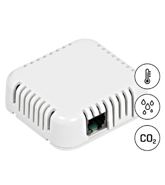 Nadzor mjerenja CO2, temperature i vlage CC
Za uporabu CO2 (NDIR - nedisperzivni infracrveni sensor); za mjrenje unutarnje temperature i vlage. Kompaktno kućište.