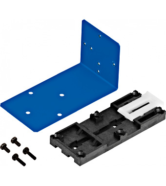 Nosač s kopčom za CU B+FF (LTE) na C profil.
Montažni nosači za kontrolnu jedinicu B (LTE) i FF (LTE) na C profil.
