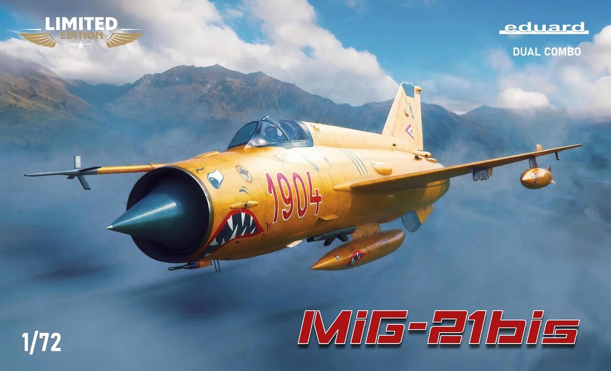 EDUARD 1/72 MiG-21bis (Limited – Dual Combo)