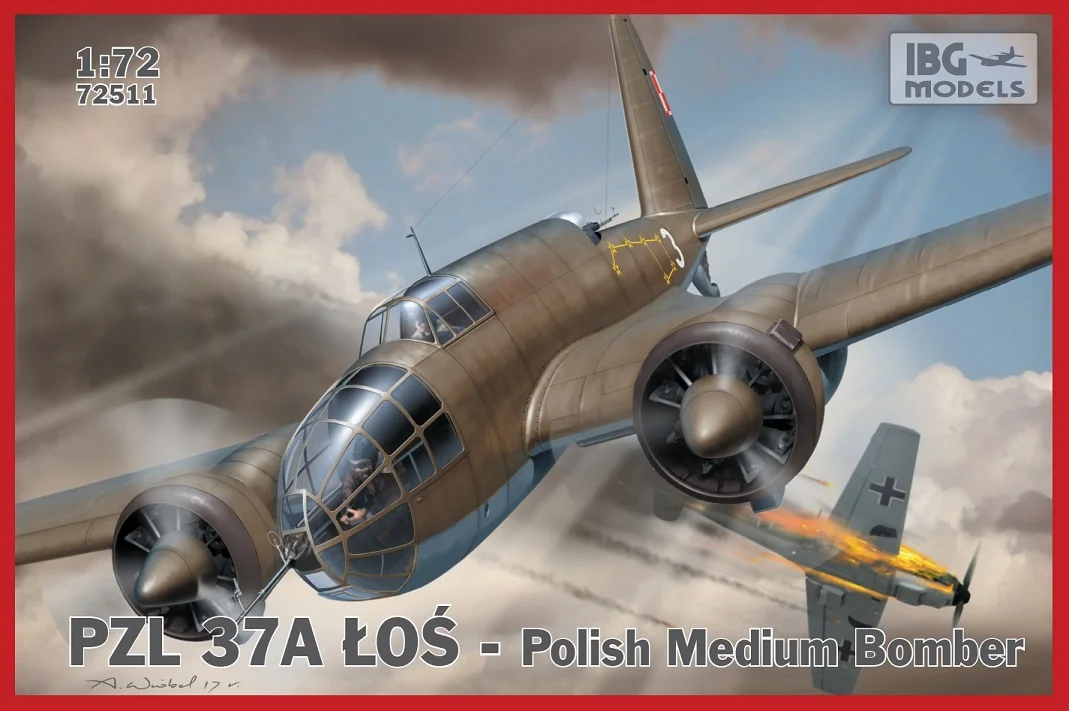 IBG 1/72 PZL 37A Łoś Polish Medium Bomber