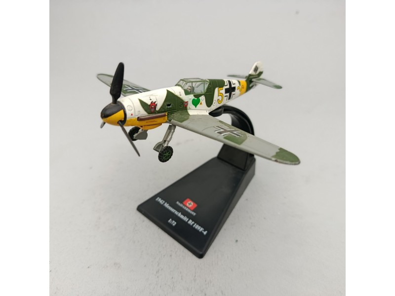 Messerschmitt Bf 109F-4 1:72 Metalni model (Amercom)