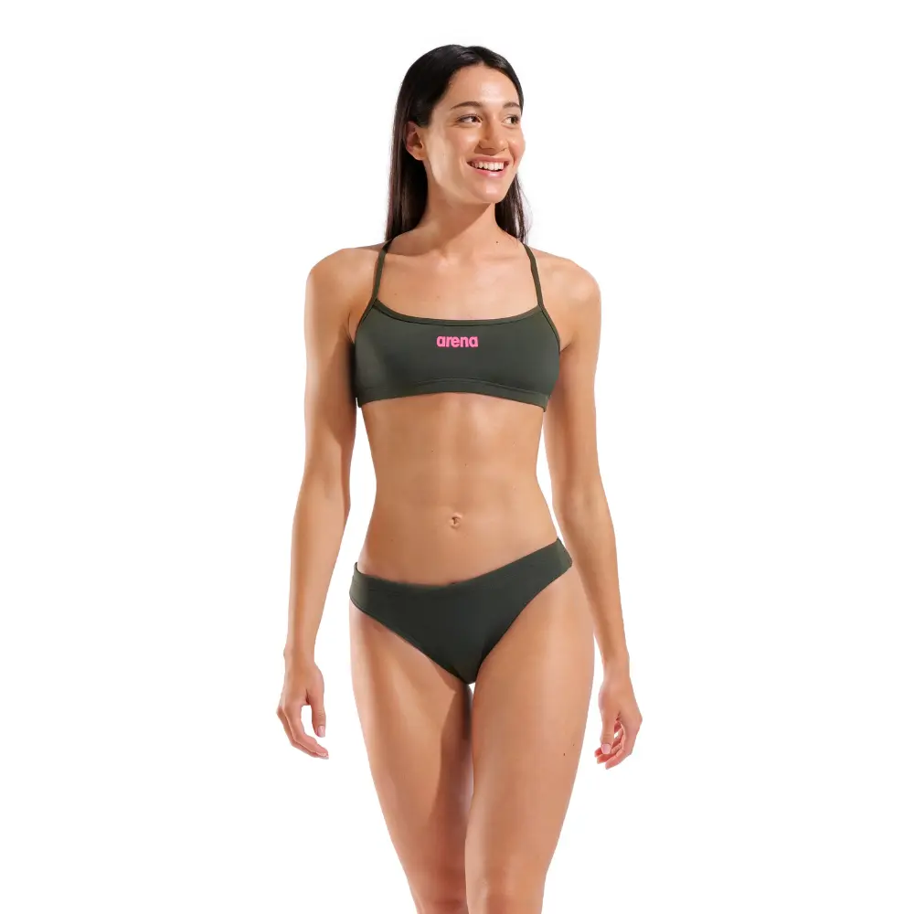 Arena Kupaći kostim za plivanje – Bikini Bandeau Solid Sage