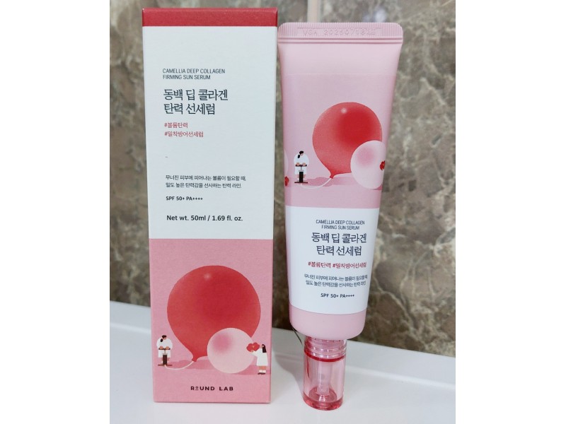 ROUND LAB Collagen Firming Sun Serum Spf50 50ml *NOVO*