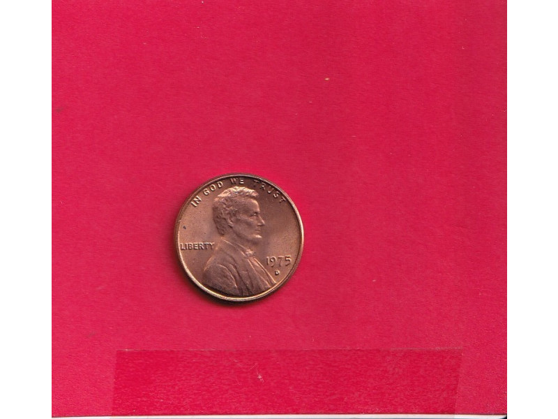 u.s.a. 1975d 1 cen.