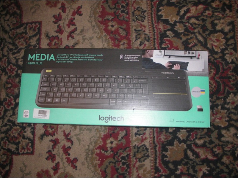 LOGITECH K400 PLUS NOVO