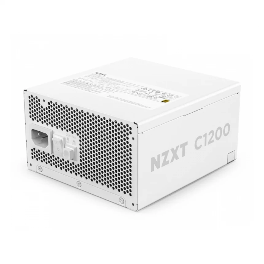 NZXT C1200 Gold ATX 3.X 1200W (PA-2G2BW-EU) modularno napajanje belo