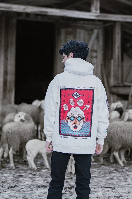 M's Oversized Artstko Hoodie