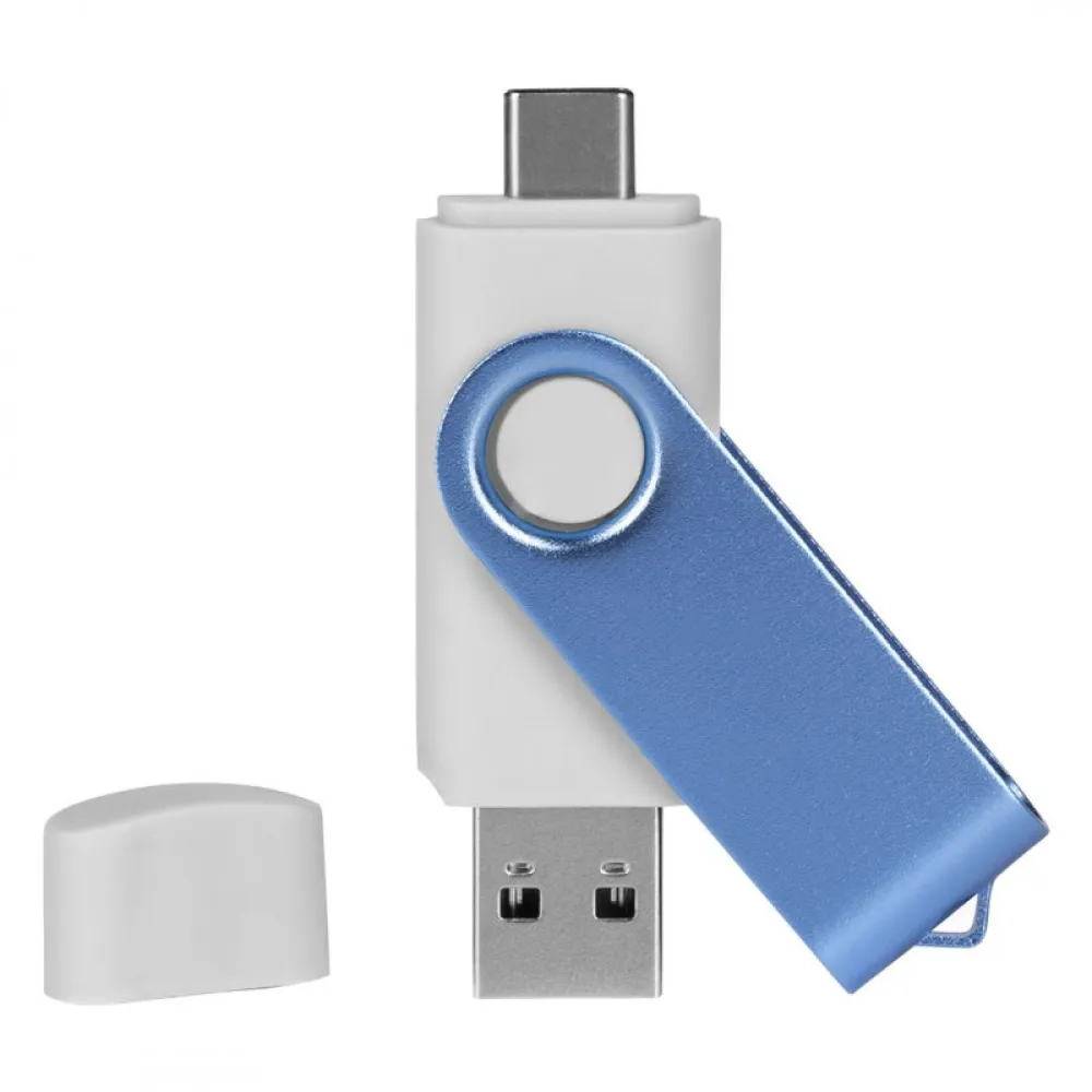 SMART C SKY BLUE, usb flash memorija, beli, 64GB